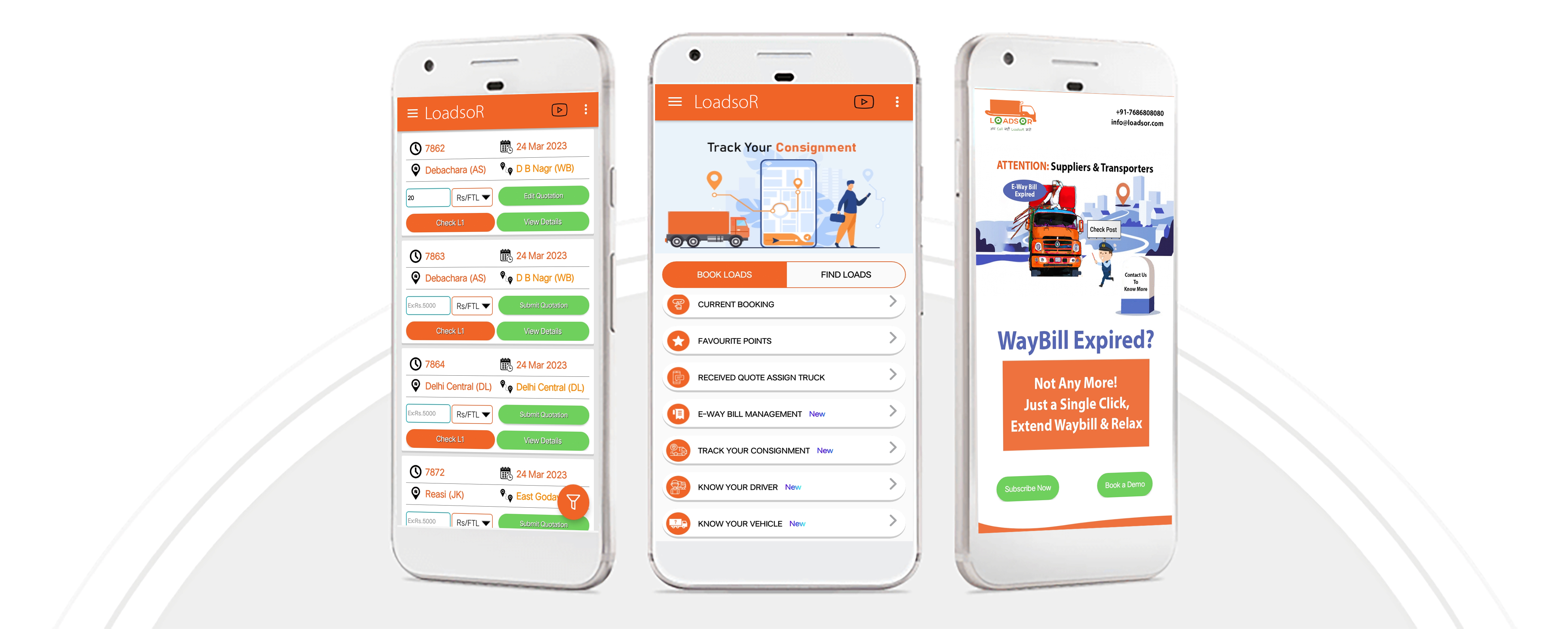 LoadsoR - Efficient Load Posting for All India Logistics